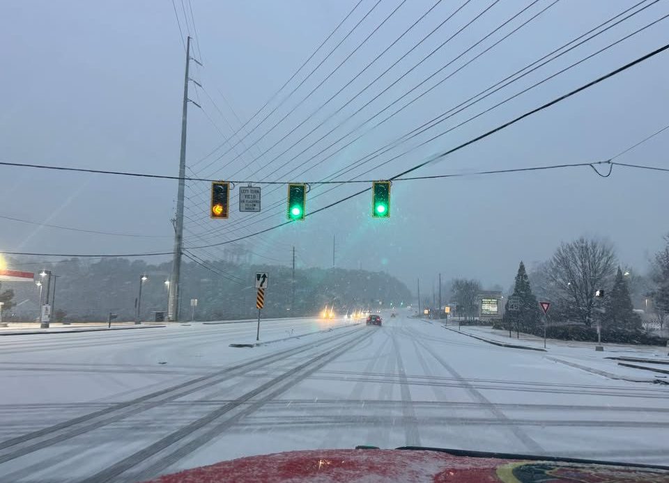 Around Georgia: Snow Photos and Updates