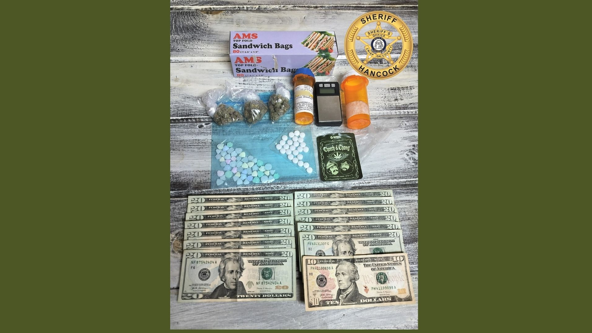 Traffic Stop in Crisp County Leads to Drug Arrest