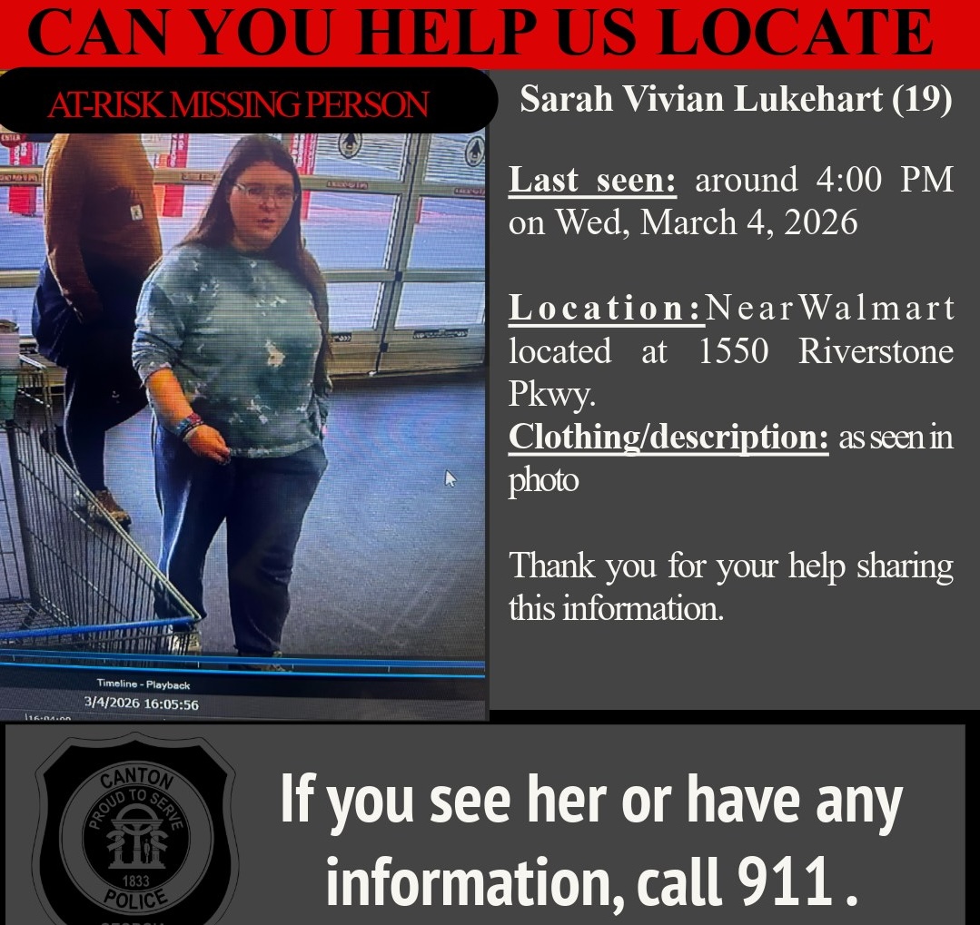 Canton police search for missing at-risk teen near Walmart